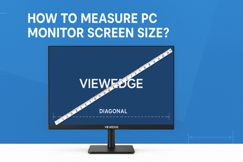 How to Measure PC Monitor Screen Size？| Viewedge monitor