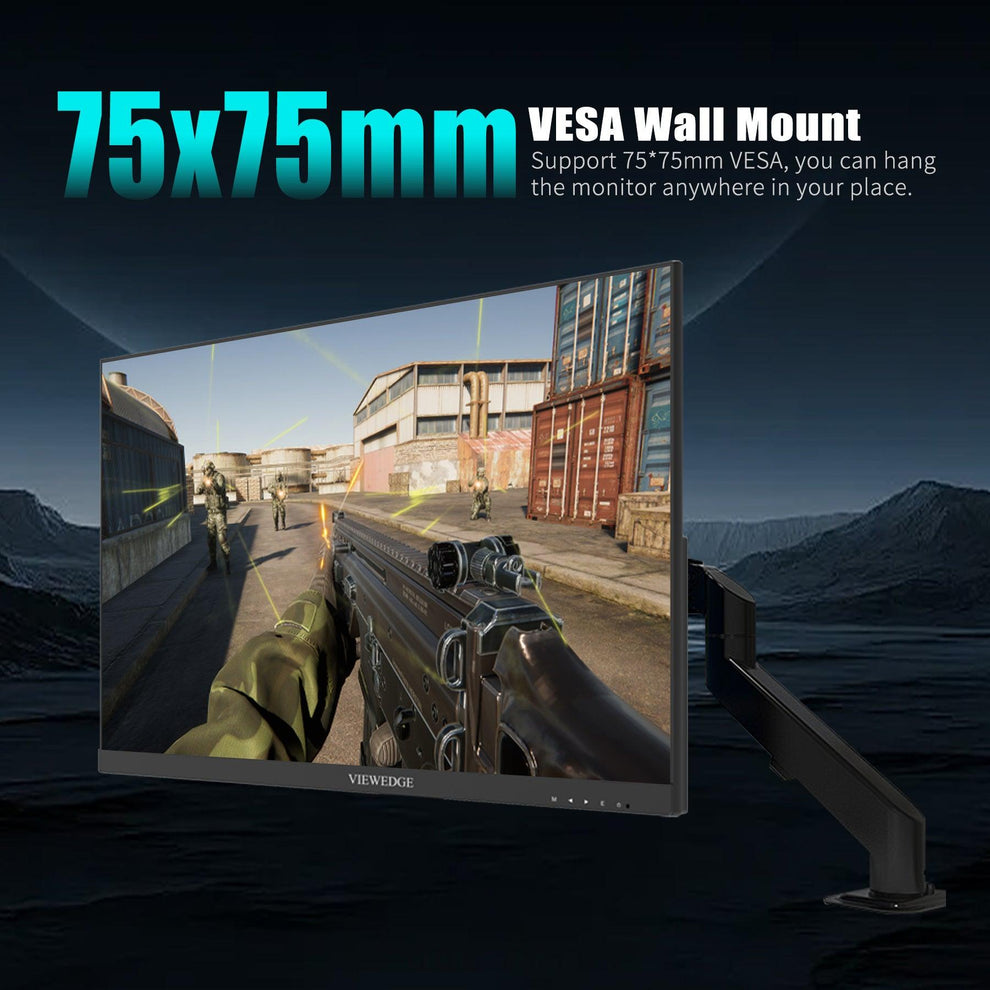 Viewedge CS24FK - 24 Inch Gaming Monitor 1080P IPS 165hz with HDR