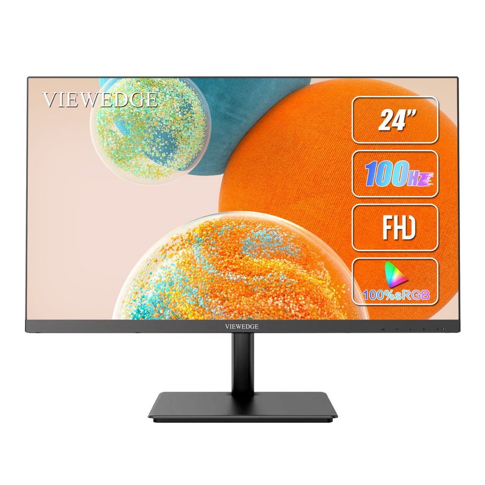 Viewedge CS24FT - 24 Inch Monitor 1080p 100Hz with VESA - Computer Monitor
