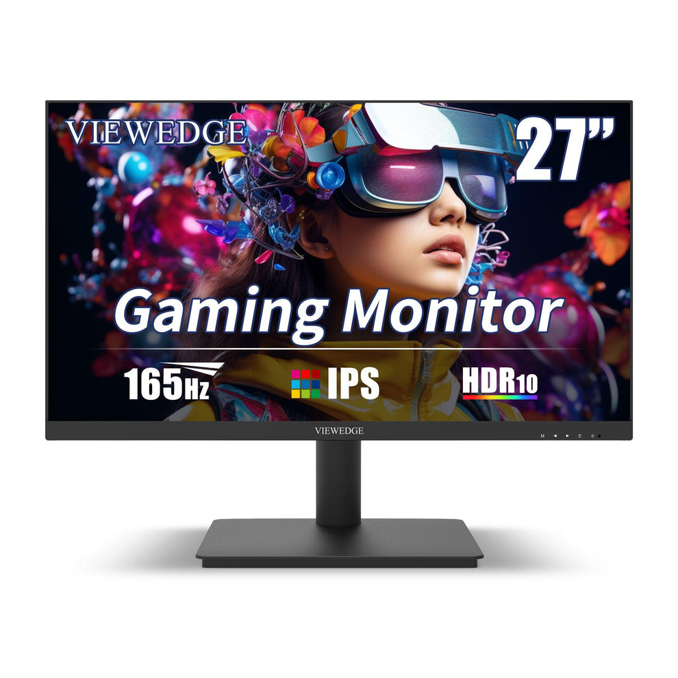Viewedge CS27QK - 27 inch 1440p QHD 165Hz IPS Gaming Monitor with HDR 10